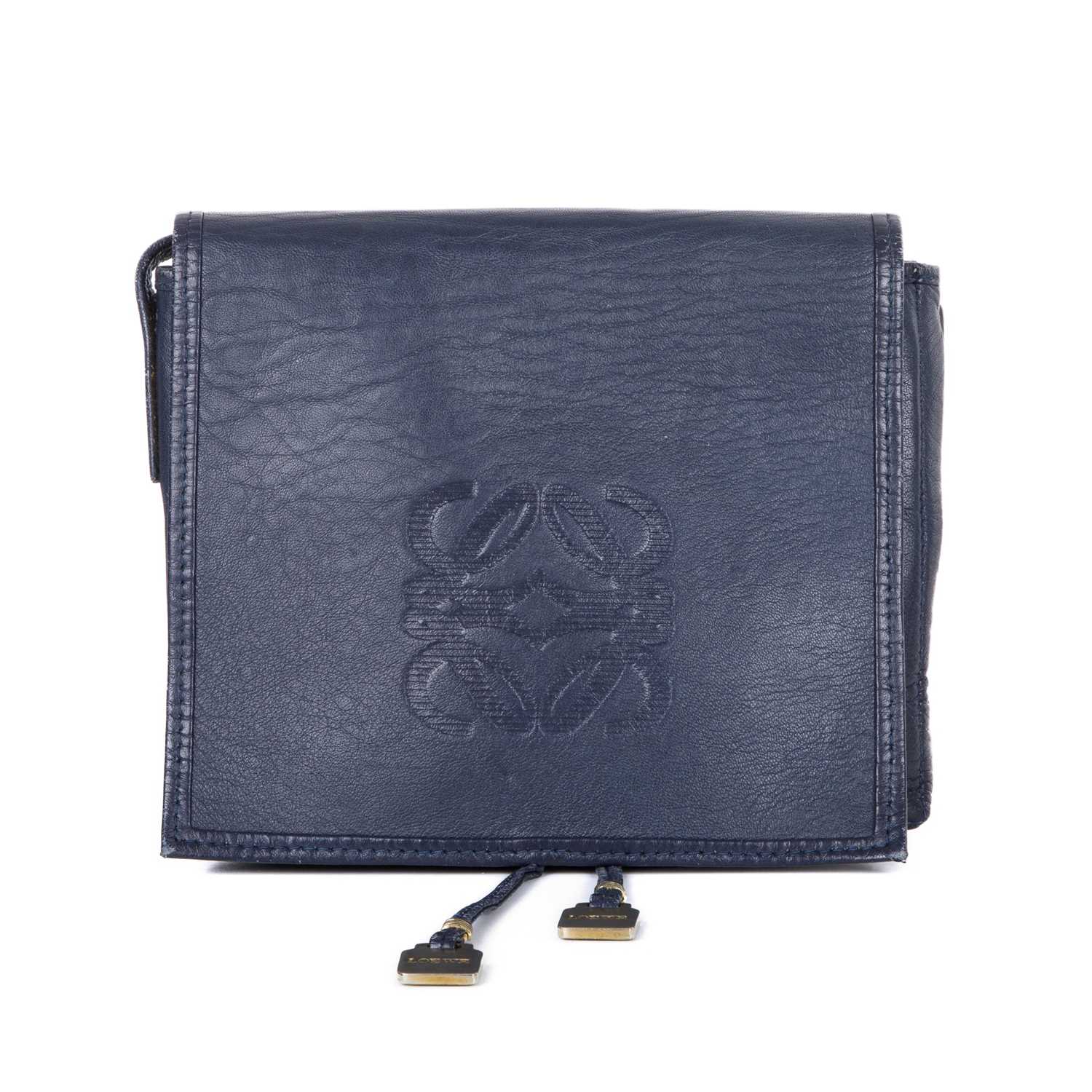 Lot 383 - Loewe, an Anagram Flap handbag, crafted from