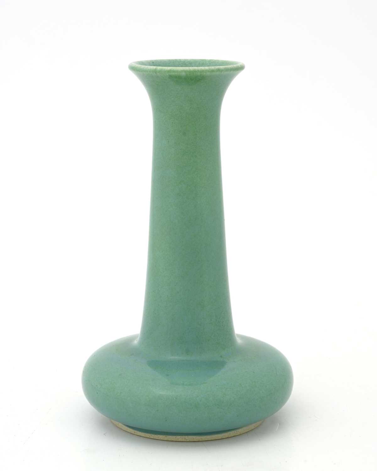 Lot 498 - Ruskin Pottery, a souffle type glaze vase,