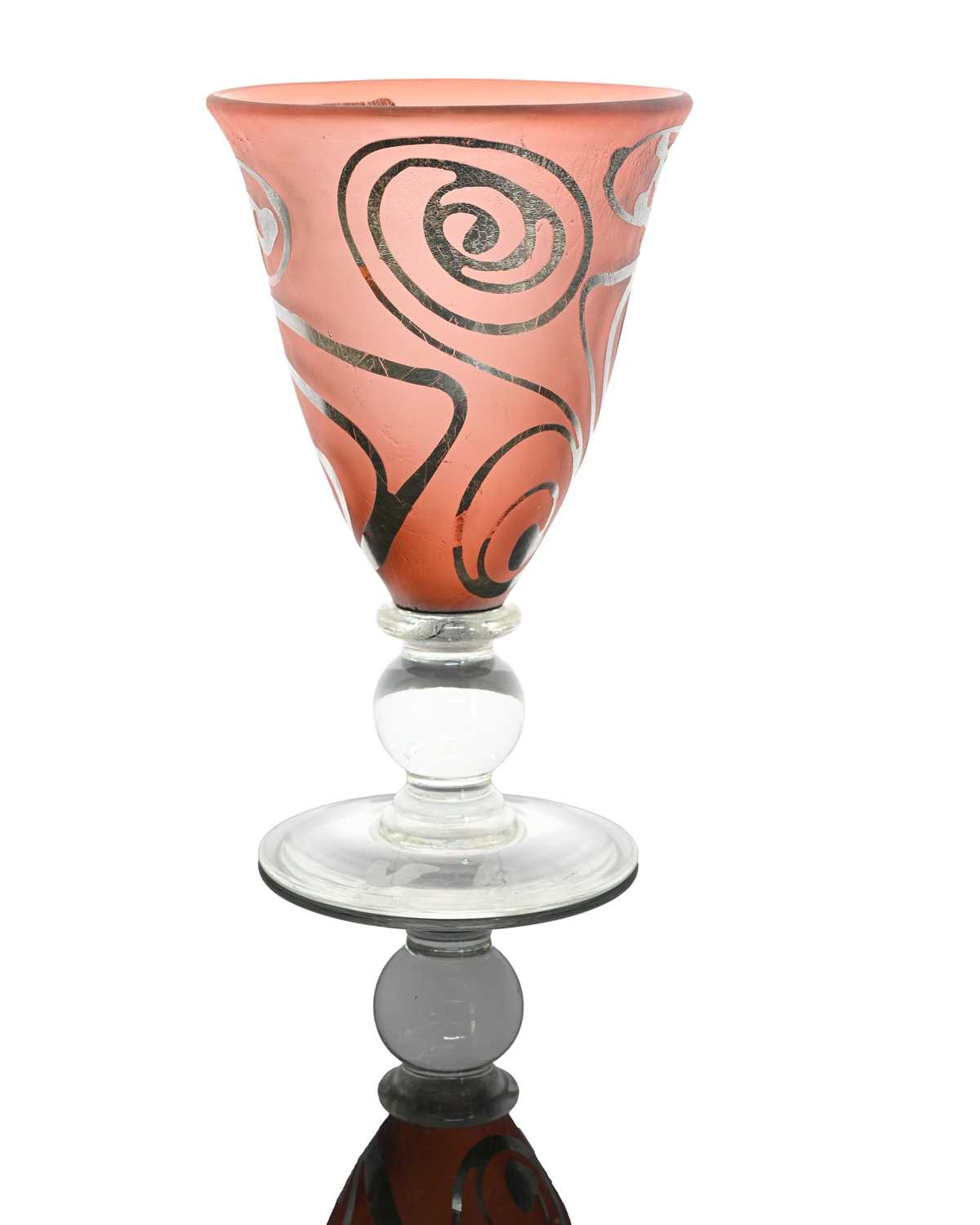 Lot 530 - Jonathan Harris, a studio glass Silver Cameo