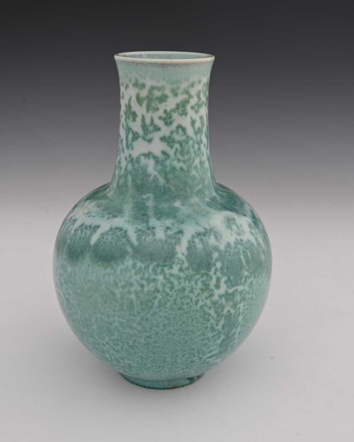 Lot 649 - Ruskin Pottery, a High Fired vase, 1906,