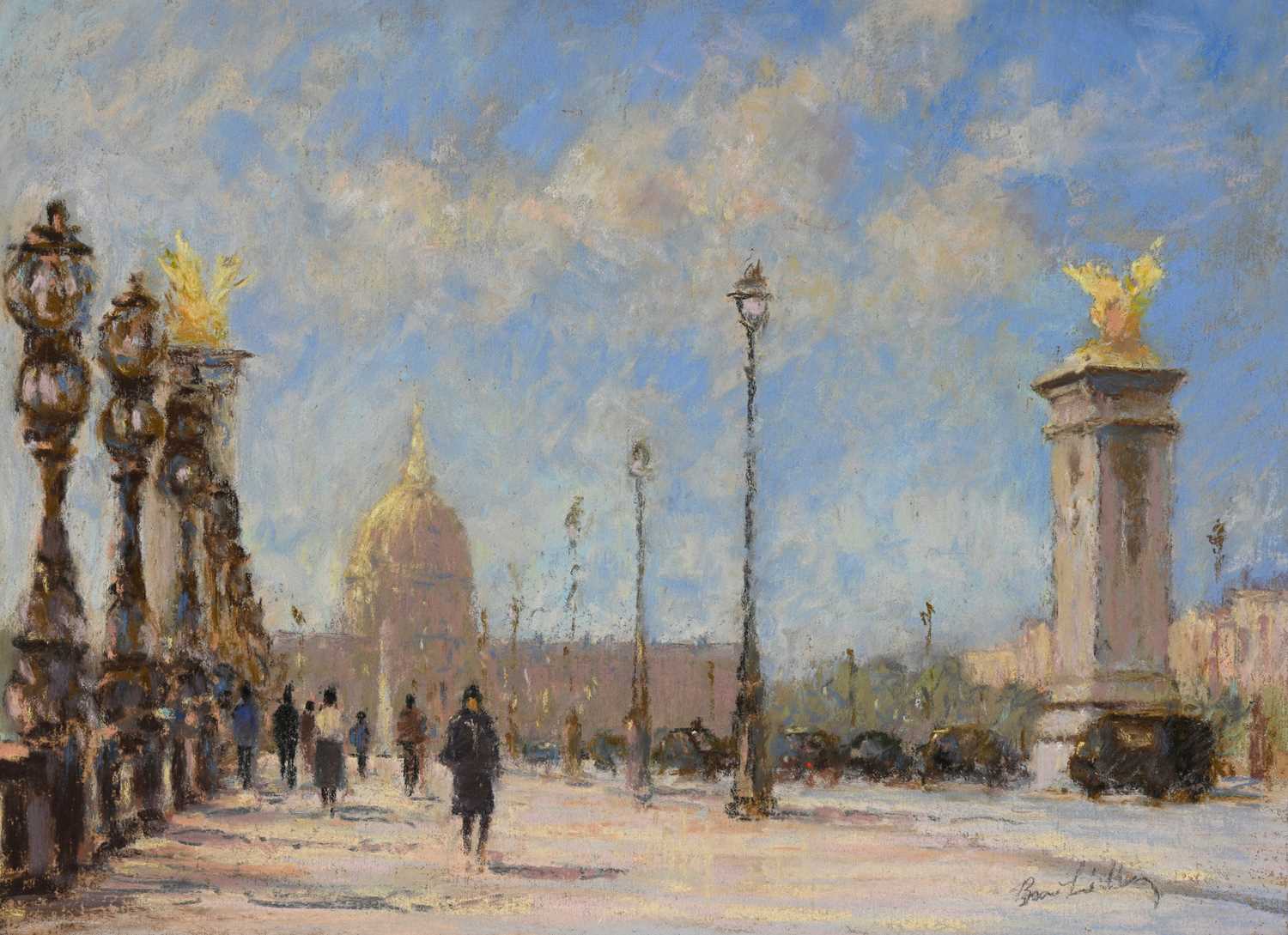 Lot 534 - Brian Lindley (British, 20th Century), Pont