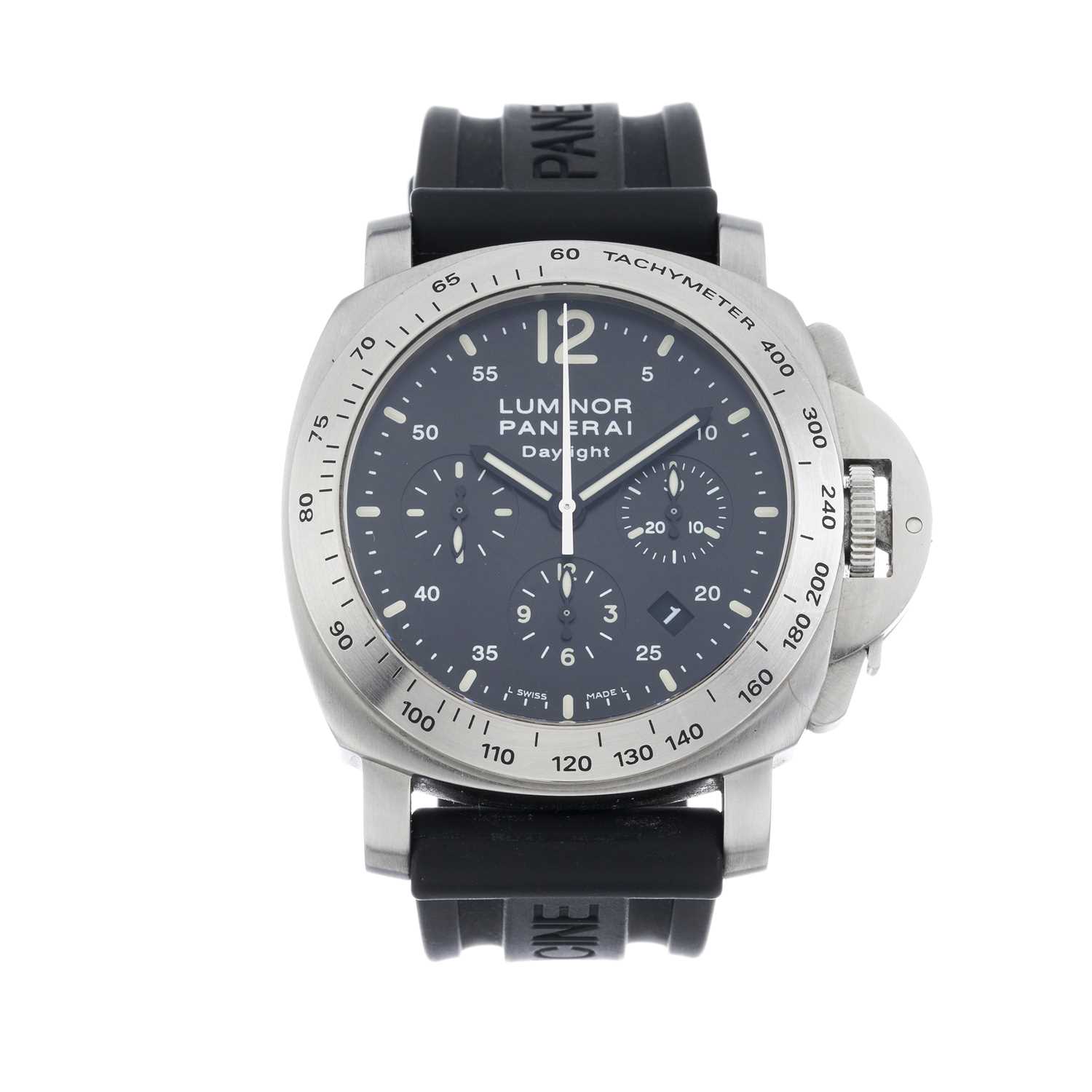 Lot 246 - Panerai, a stainless steel a limited edition