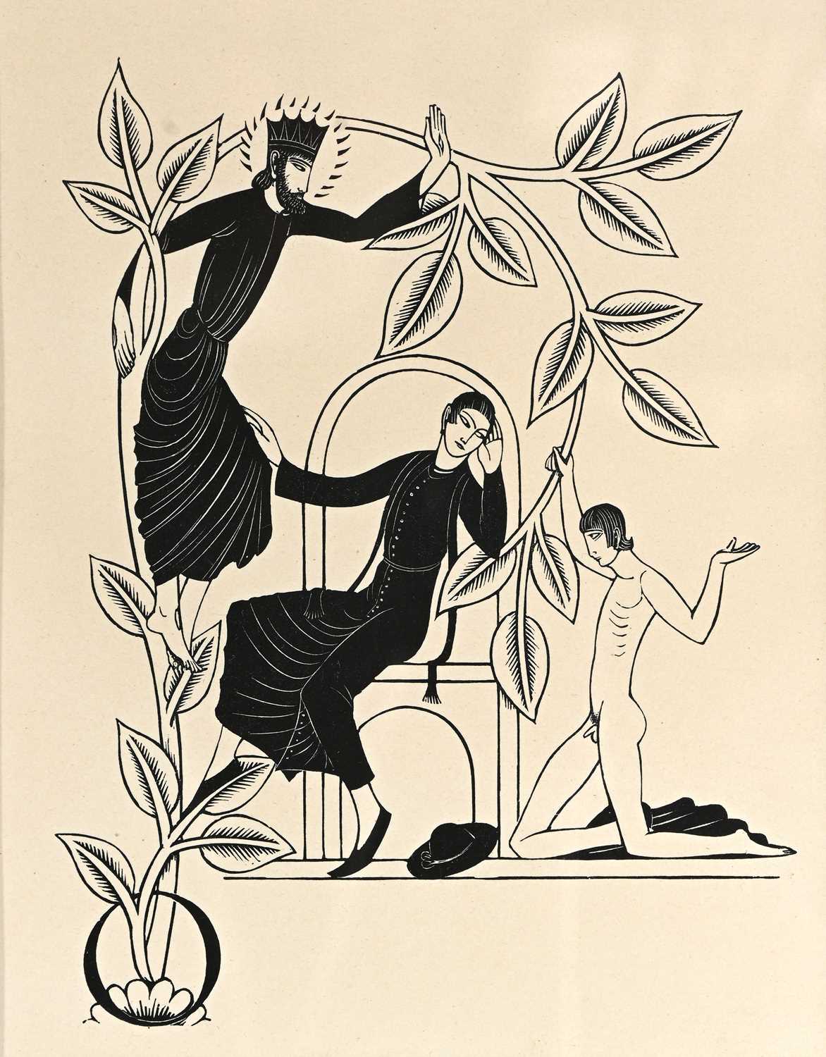 Lot 473 - Eric Gill (British, 1882-1940), The Reeve's