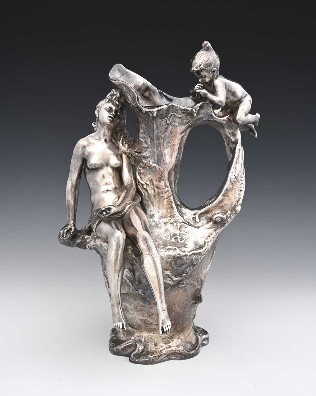 Lot 141 - H. Moreau, electrotype Art Nouveau style