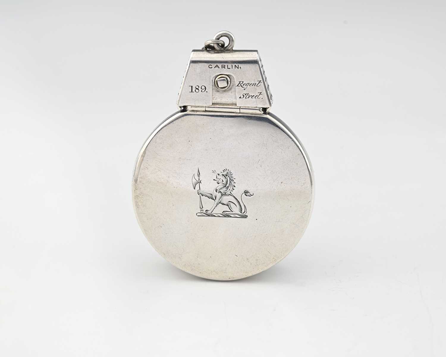 Lot 94 - A Victorian fusee box, London 1861, Benjamin