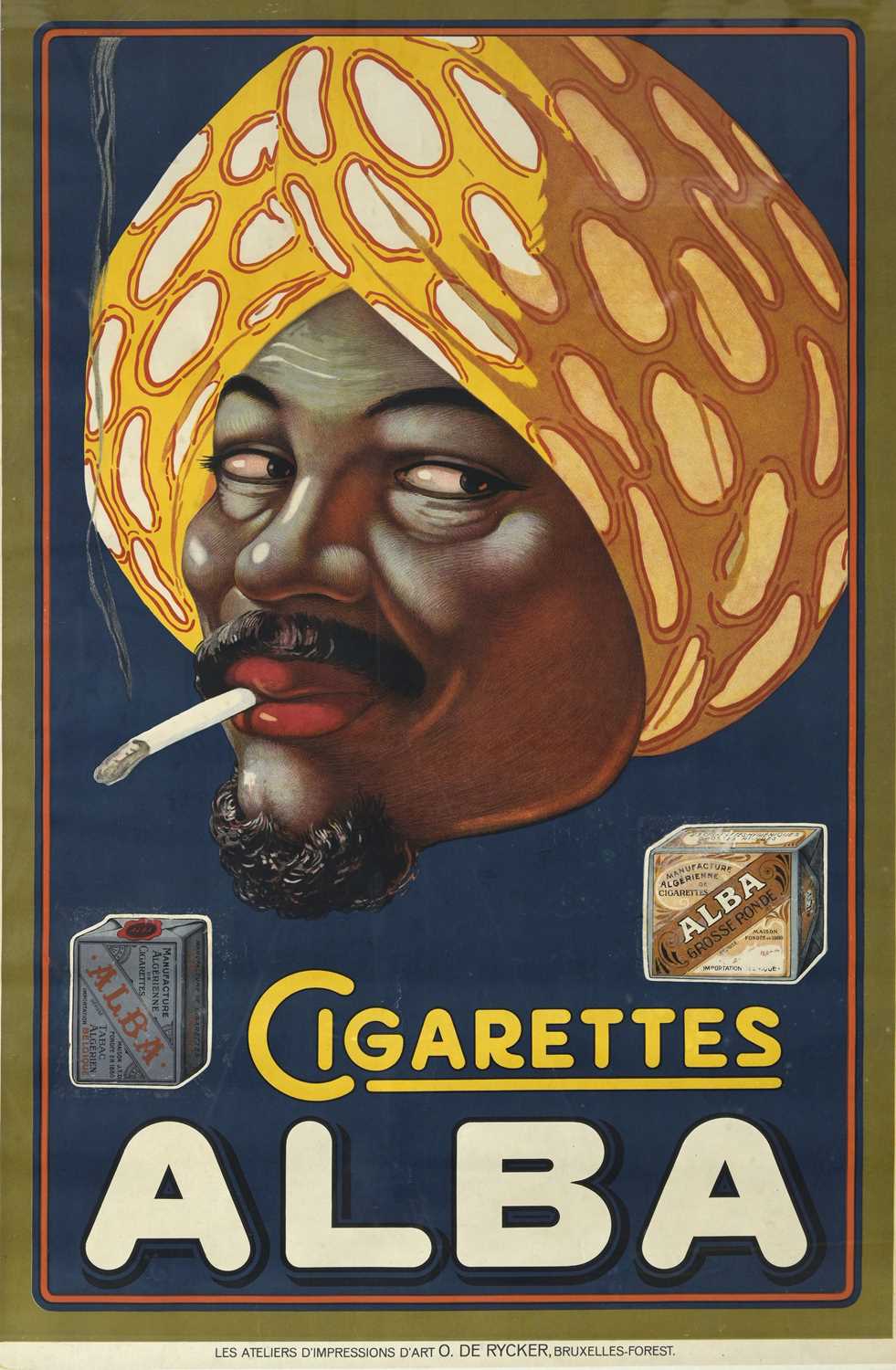 Lot 206 - A Belgian Advertising Poster, early 20th