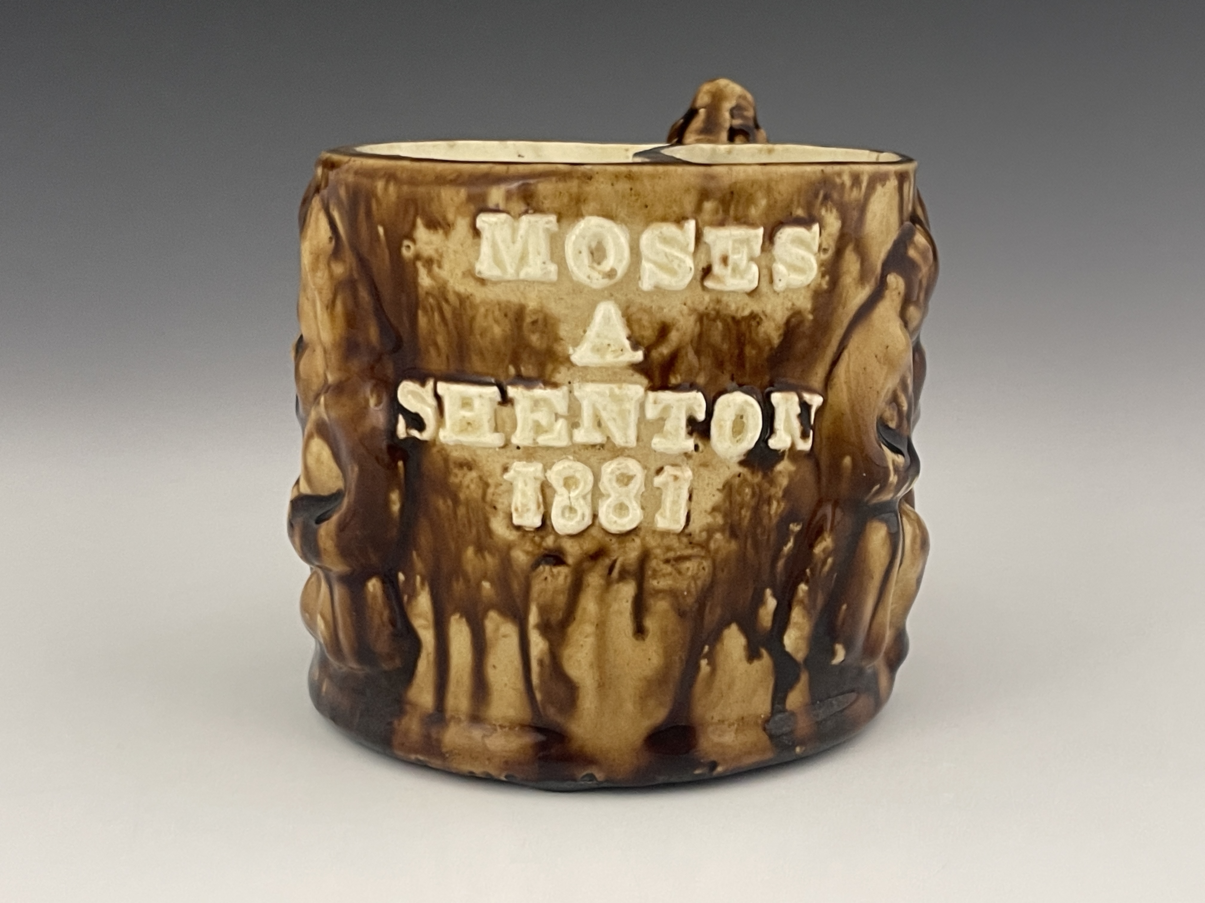 Lot 1037 - A Rockingham Ware Bennett Pottery Baltimore