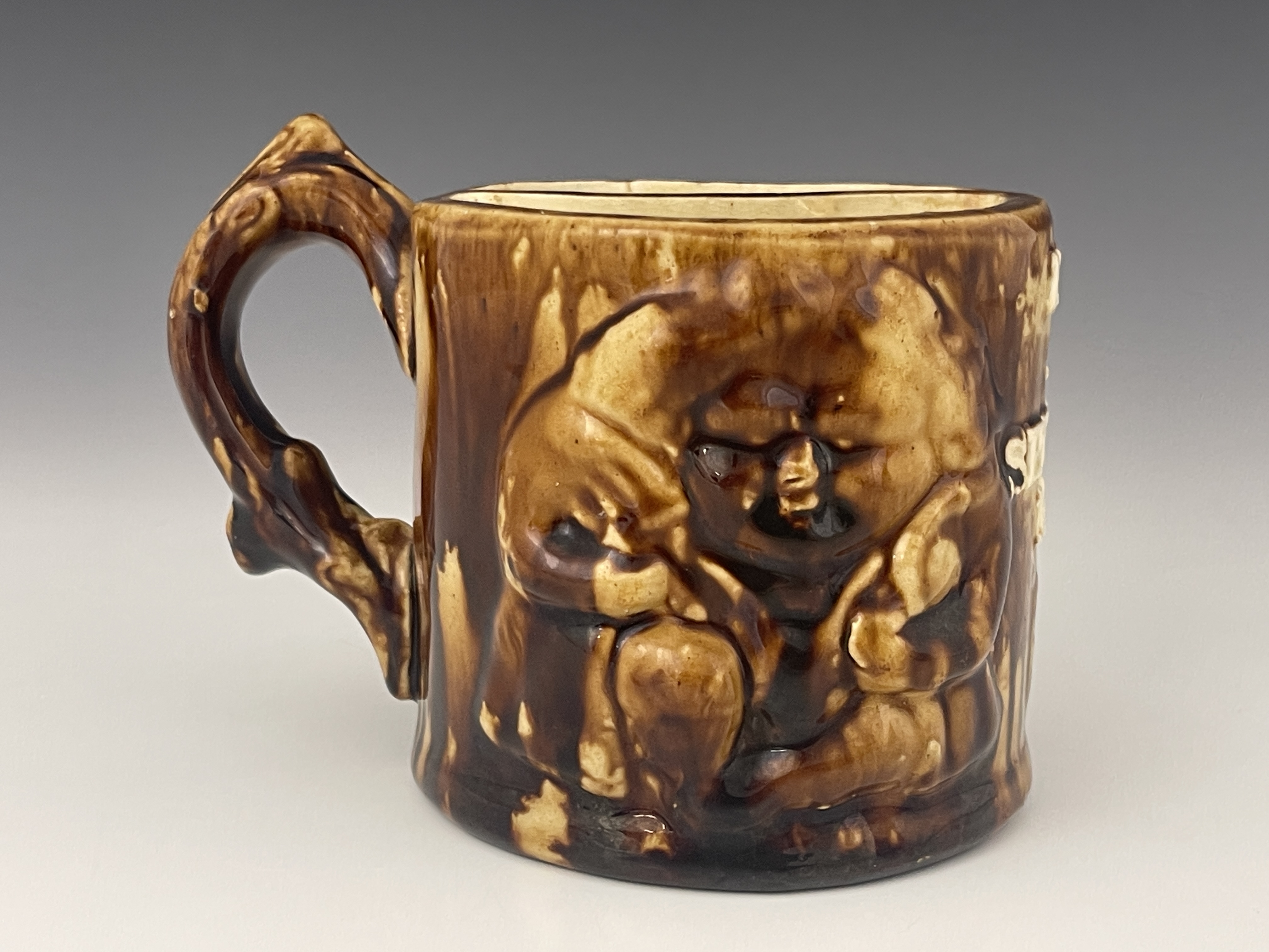 Lot 1037 - A Rockingham Ware Bennett Pottery Baltimore